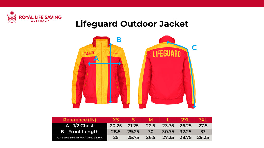 Lifeguard Outdoor Jacket – Royal Life Saving Shop