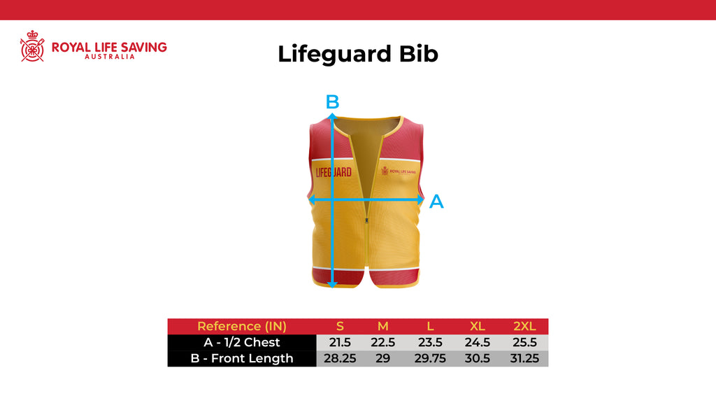 Lifeguard Bib – Royal Life Saving Shop